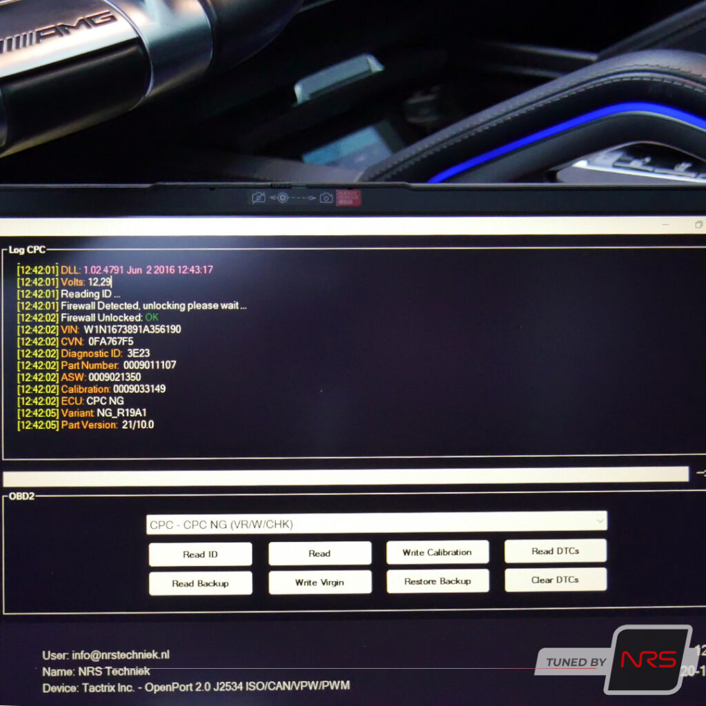Mercedes CPC Upgrade - NRS Techniek